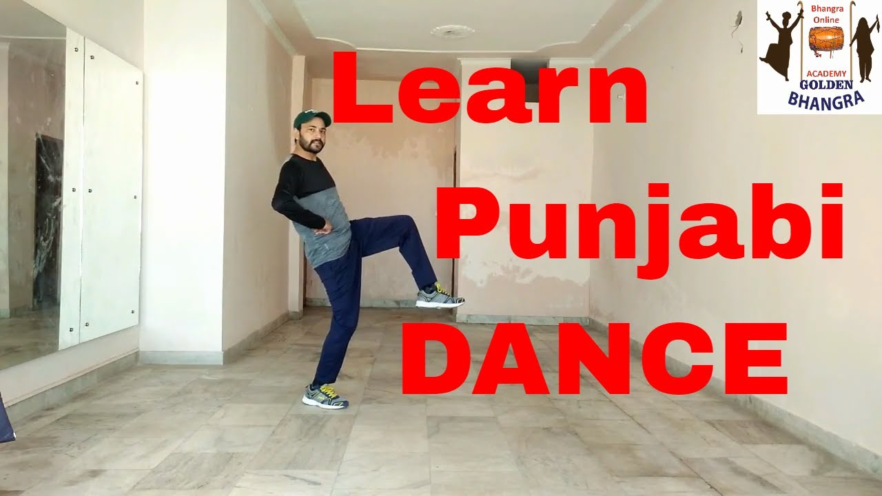 Punjabi Dance Tutorial For Beginners Step By Step | Learn Bhangra Steps ...
