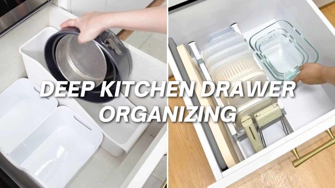 10 Deep Kitchen Drawer Organizer Ideas | Cutlery Drawer, Dinnerware ...
