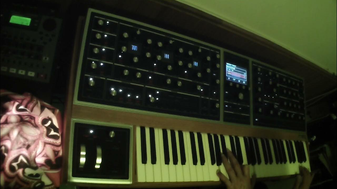 MOOG ONE, ELECTRIC ZEPPELIN. Using SLOW 2 TONE PRESET - YouTube