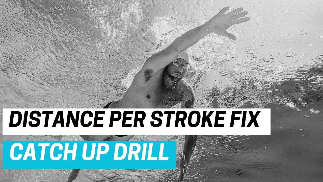 Freestyle Drill #7 - Catch Up (Focus long strokes) #swimming - YouTube