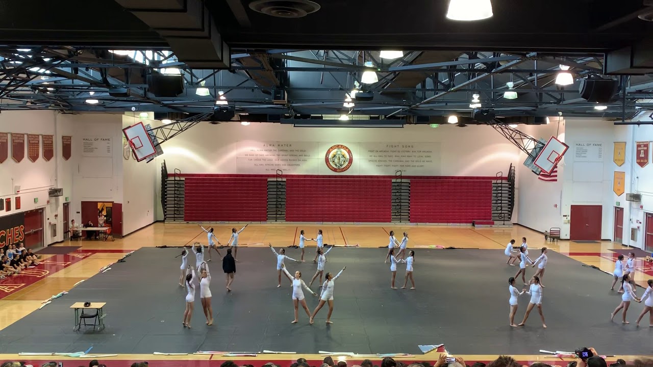 2019 First Ave Middle School Color Guard Spring Show - YouTube