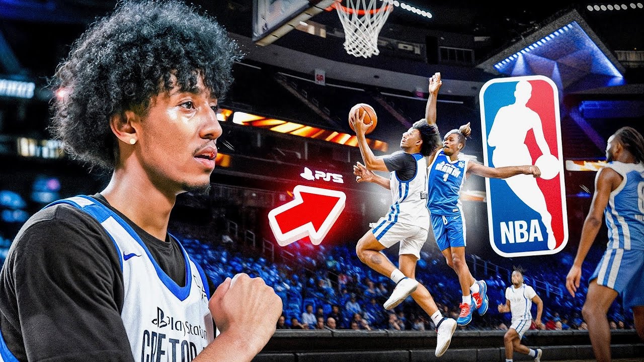 I WENT CRAZY IN MY 1ST NBA GAME & DISLOCATED MY FINGER! - YouTube