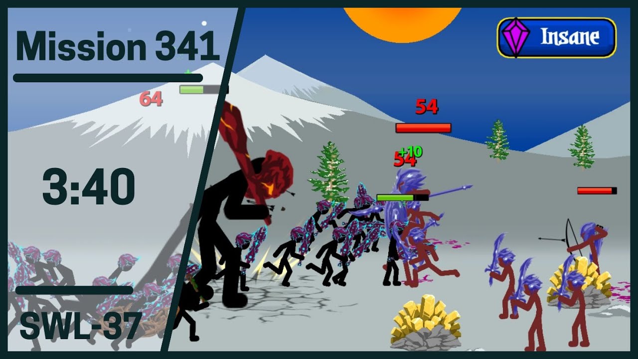 Mission 341 - Insane Mode | Weekly Missions | Stick War Legacy - YouTube