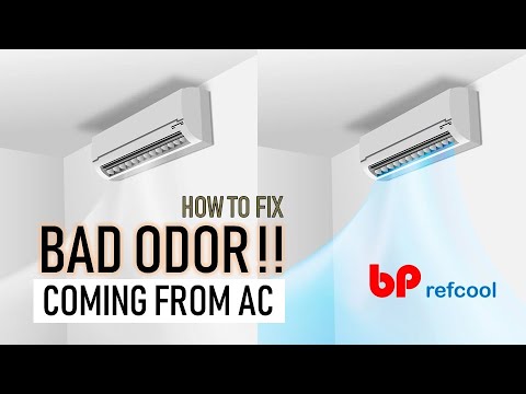 Bad Smell coming from AC now solve with B P Refcool products - YouTube