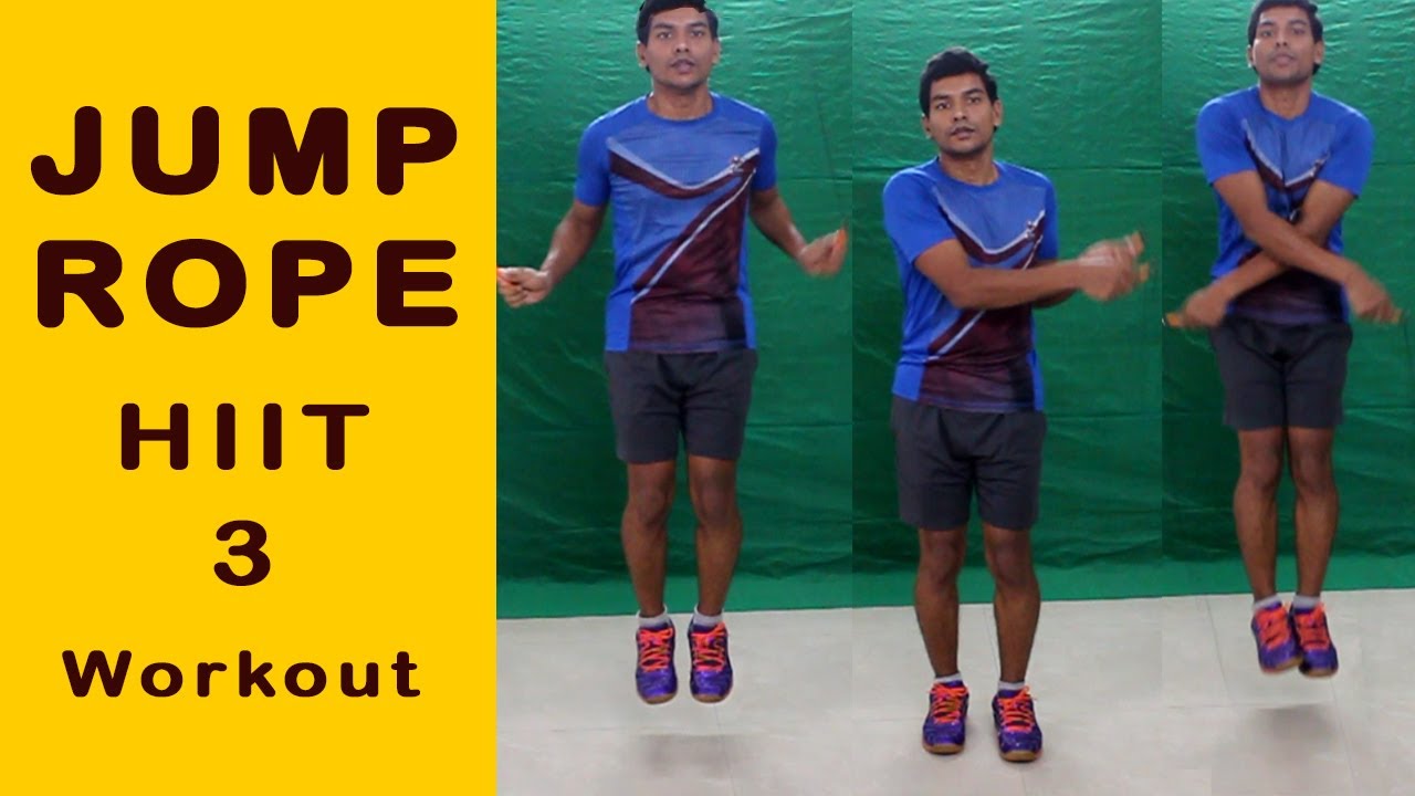 Jump Rope HIIT 3 Workout - YouTube