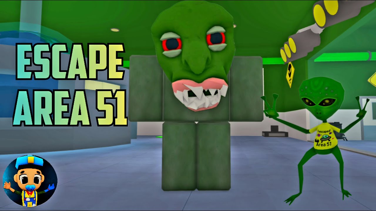 Roblox ESCAPE AREA 51! Obby Walkthrough Speedrun - YouTube