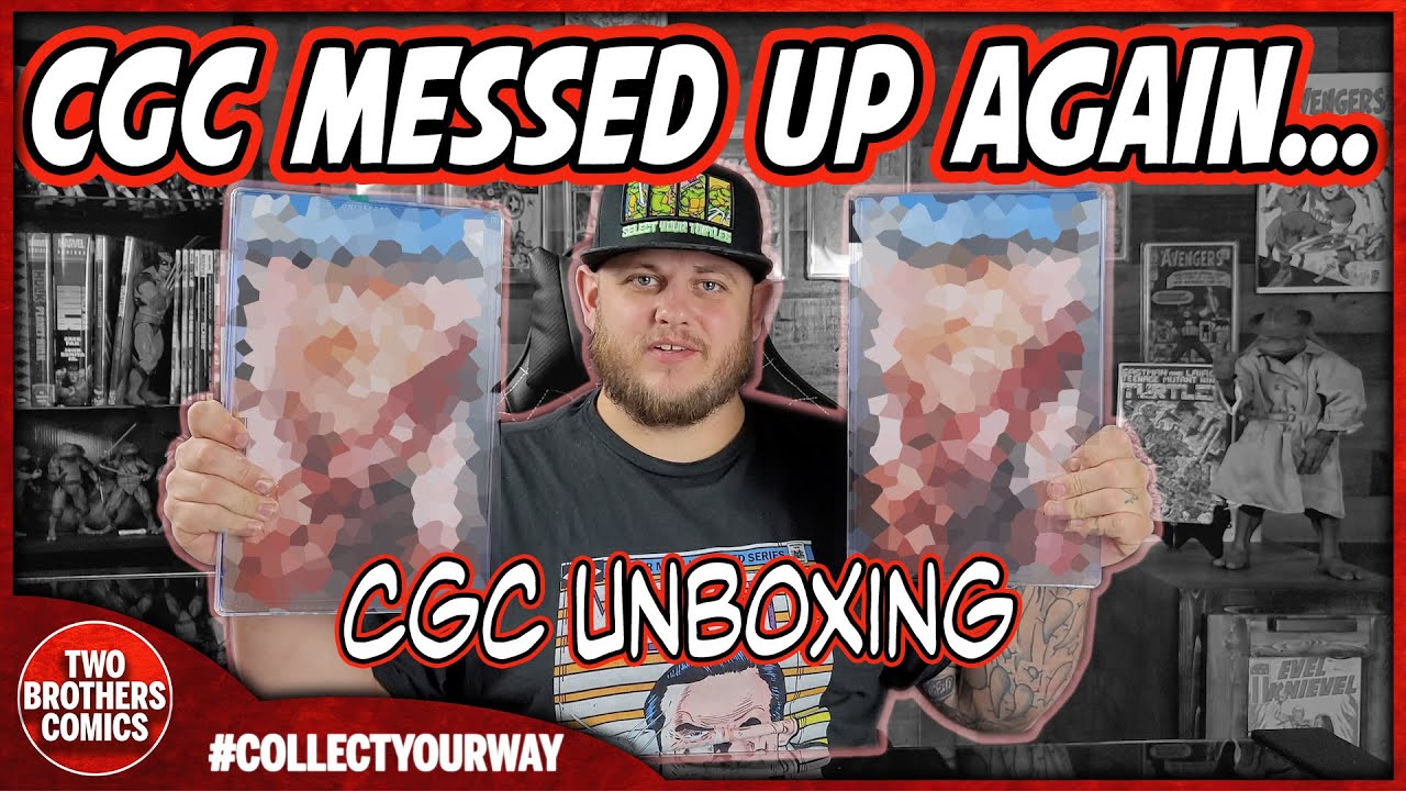 CGC UNBOXING WITH MORE ERRORS! | CGC FRUSTRATION PART 2 - YouTube
