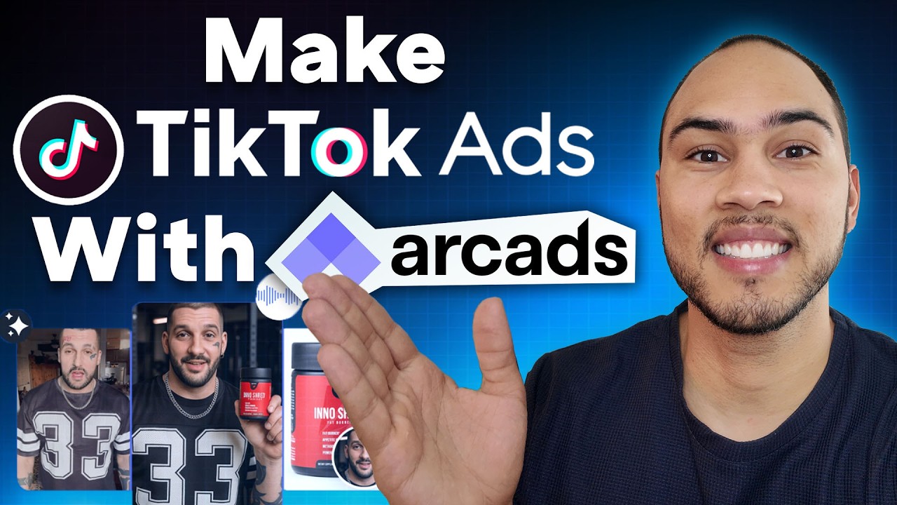 How to Make 5 TikTok Ad Variations Fast with Arcads AI (Beginner ...