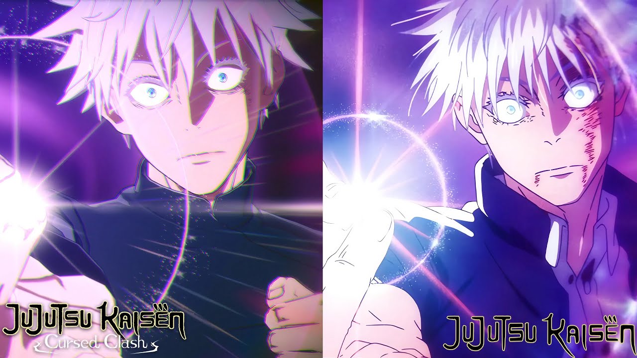 Satoru Gojo (Student) Special Attacks (Anime VS Game) Comparsion ...