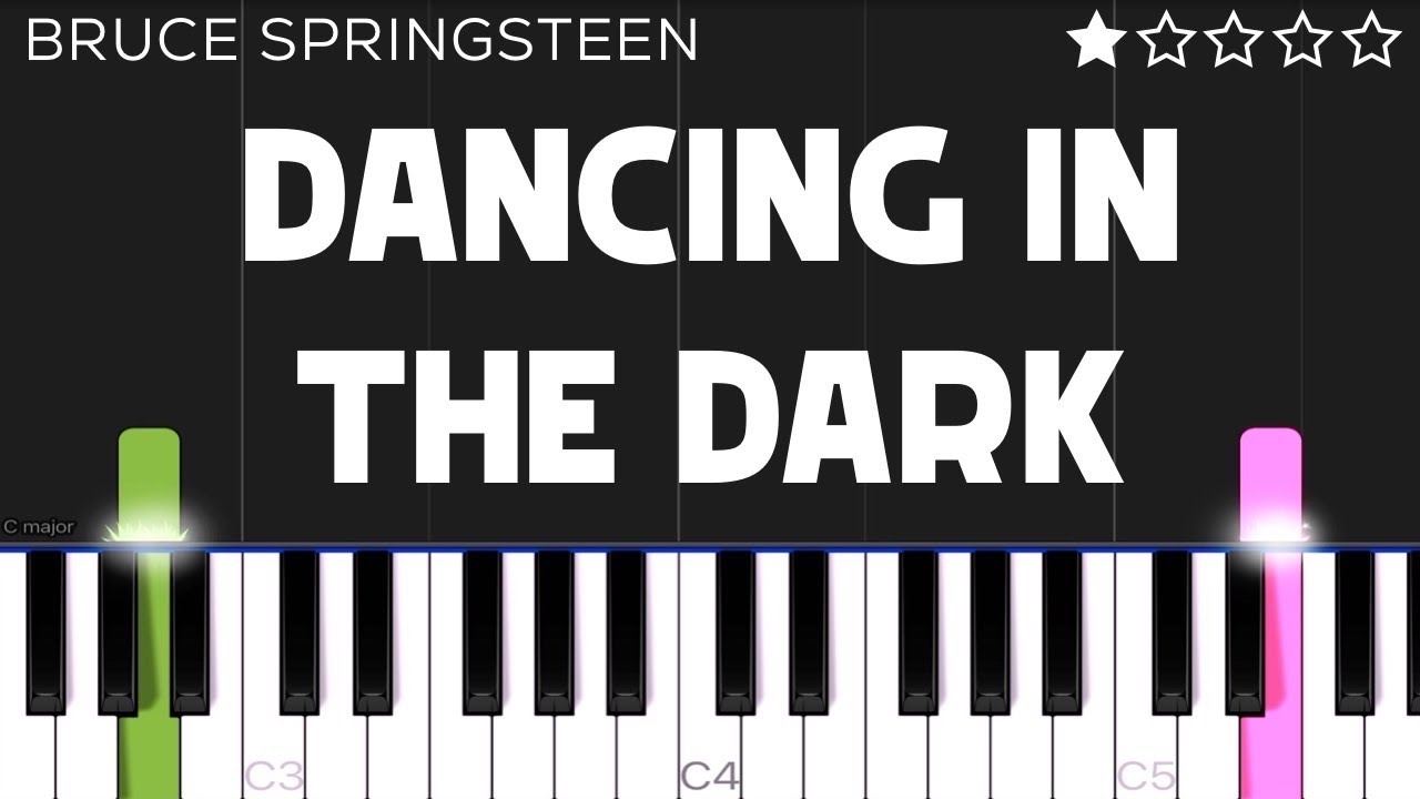 Bruce Springsteen - Dancing in the Dark | EASY Piano Tutorial - YouTube
