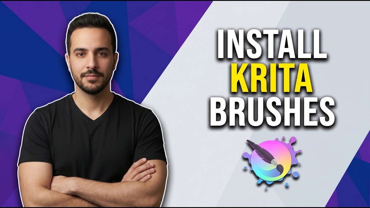 How To Install Krita Brushes (Easy Guide) - YouTube