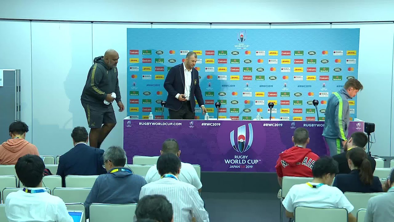 Australia post-match press conference | Australia v Fiji - YouTube