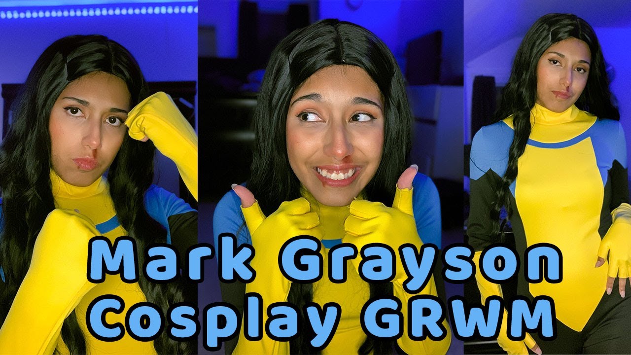 Mark Grayson/Invincible Cosplay GRWM - YouTube