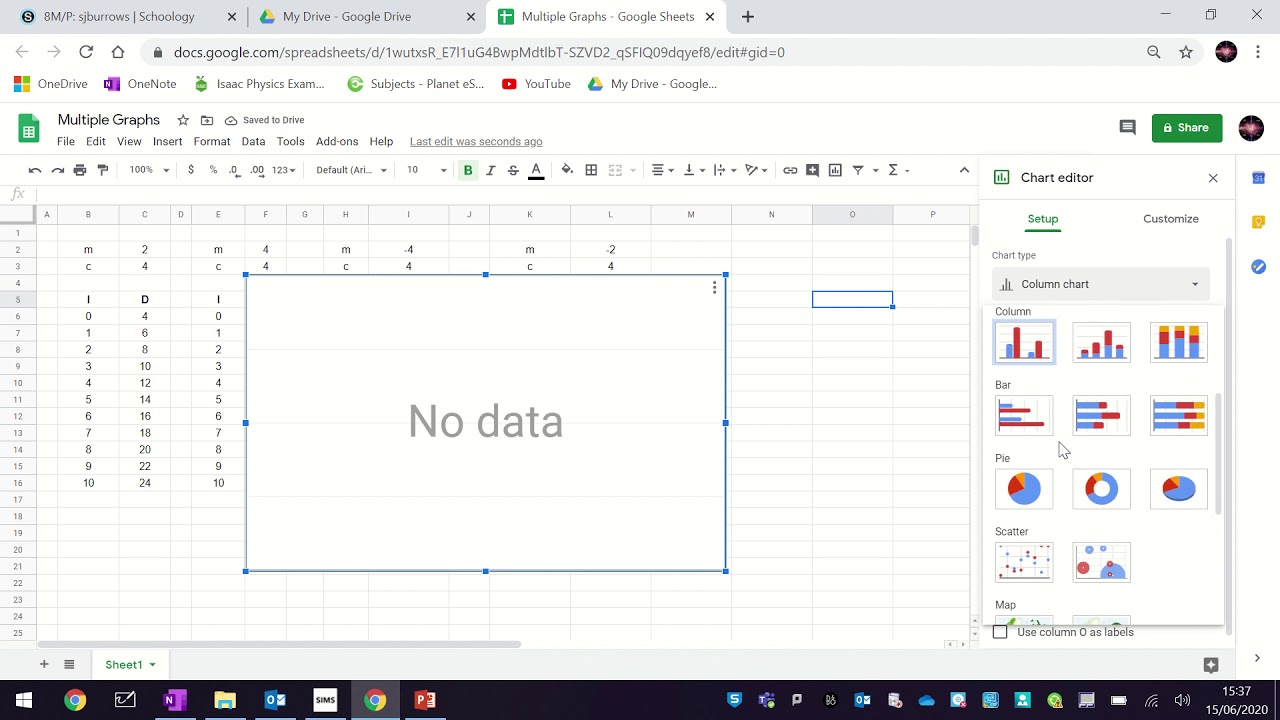 Google Sheets Plotting Several Sets Of Data On The Same Graph YouTube Google Sheets Plotting Several Sets Of Data On The Same Graph YouTube