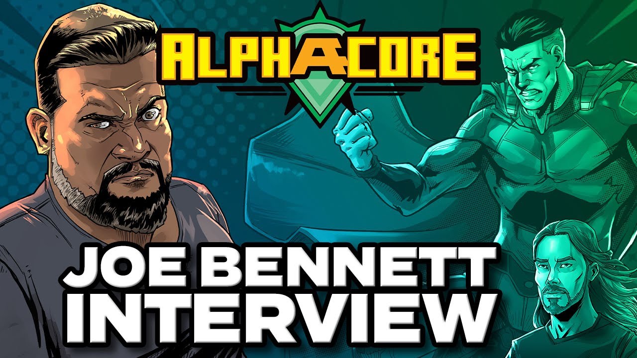 An Interview with Alphacore #1 ARTIST Joe Bennett - YouTube