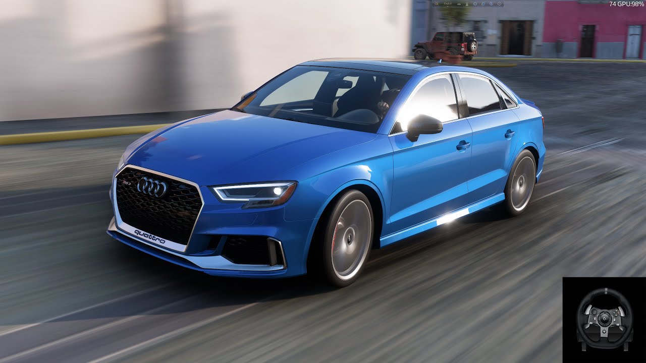 2022 Audi RS3 Sedan - Forza Horizon 5 | LOGITECH G920 GAME PLAY - YouTube