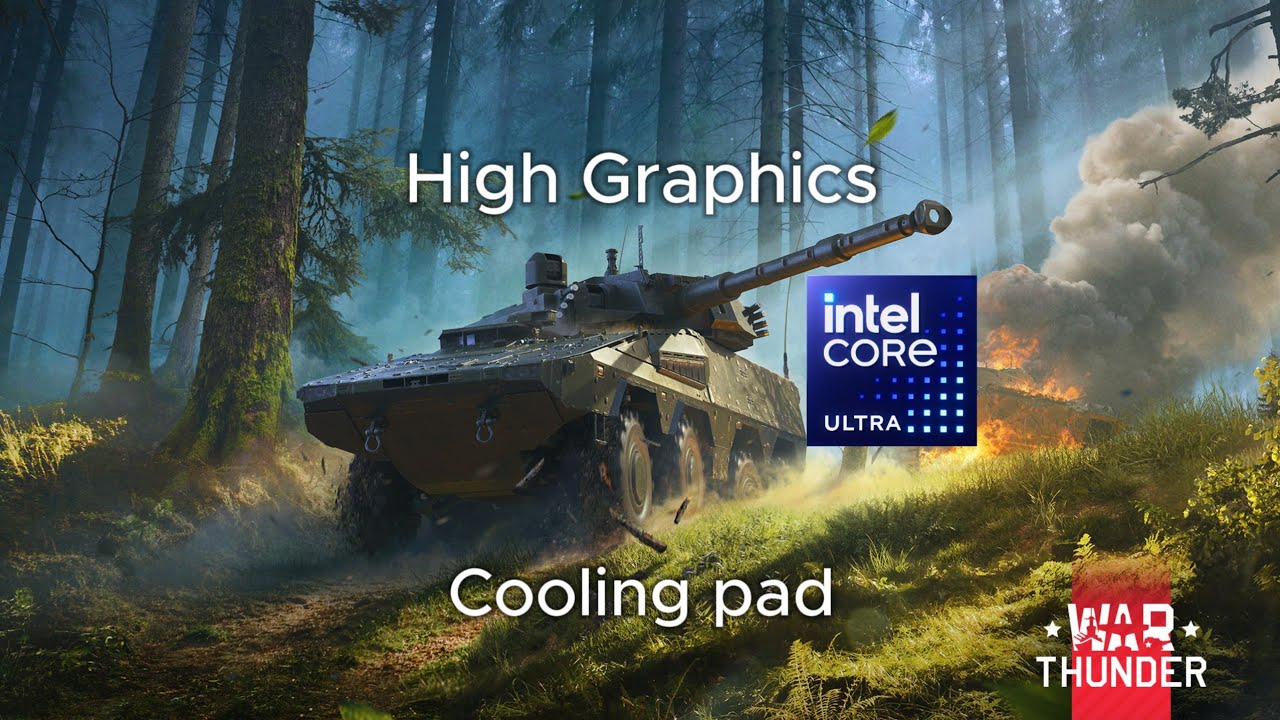 War Thunder on Intel Core ULTRA 5 125H ft. Samsung Galaxy Book 4 Pro ...