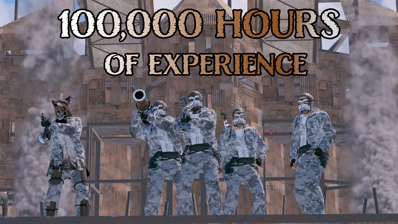 How A 100,000 Hour Groups Raids Everyone On Force Wipe- RUST - YouTube