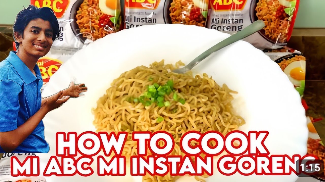 How To Cook Mi ABC Mi INSTAN GORENG - YouTube