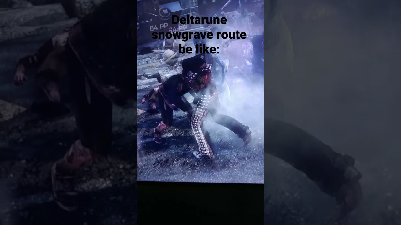 deltarune snowgrave route be like: - YouTube