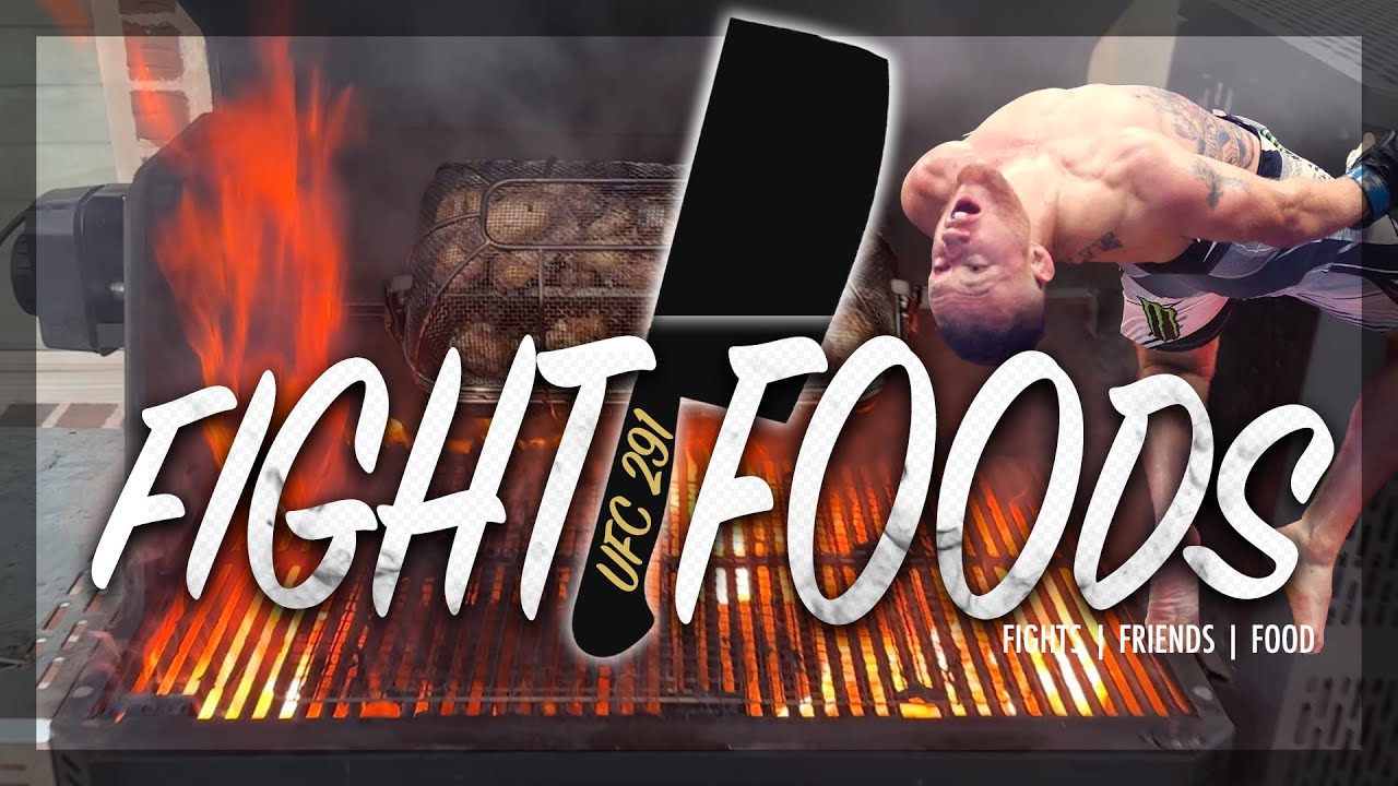 UFC 291: Fight Foods: A Fight Day VLOG - YouTube