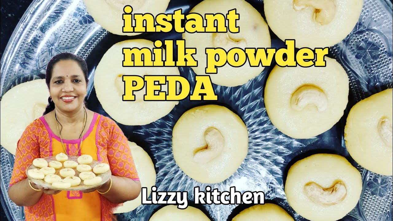 Peda Recipe Instant Peda Recipe Diwali Special Milk Peda Milk Powder