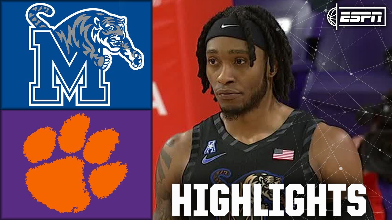 Memphis Tigers vs. Clemson Tigers | Full Game Highlights | ESPN College ...