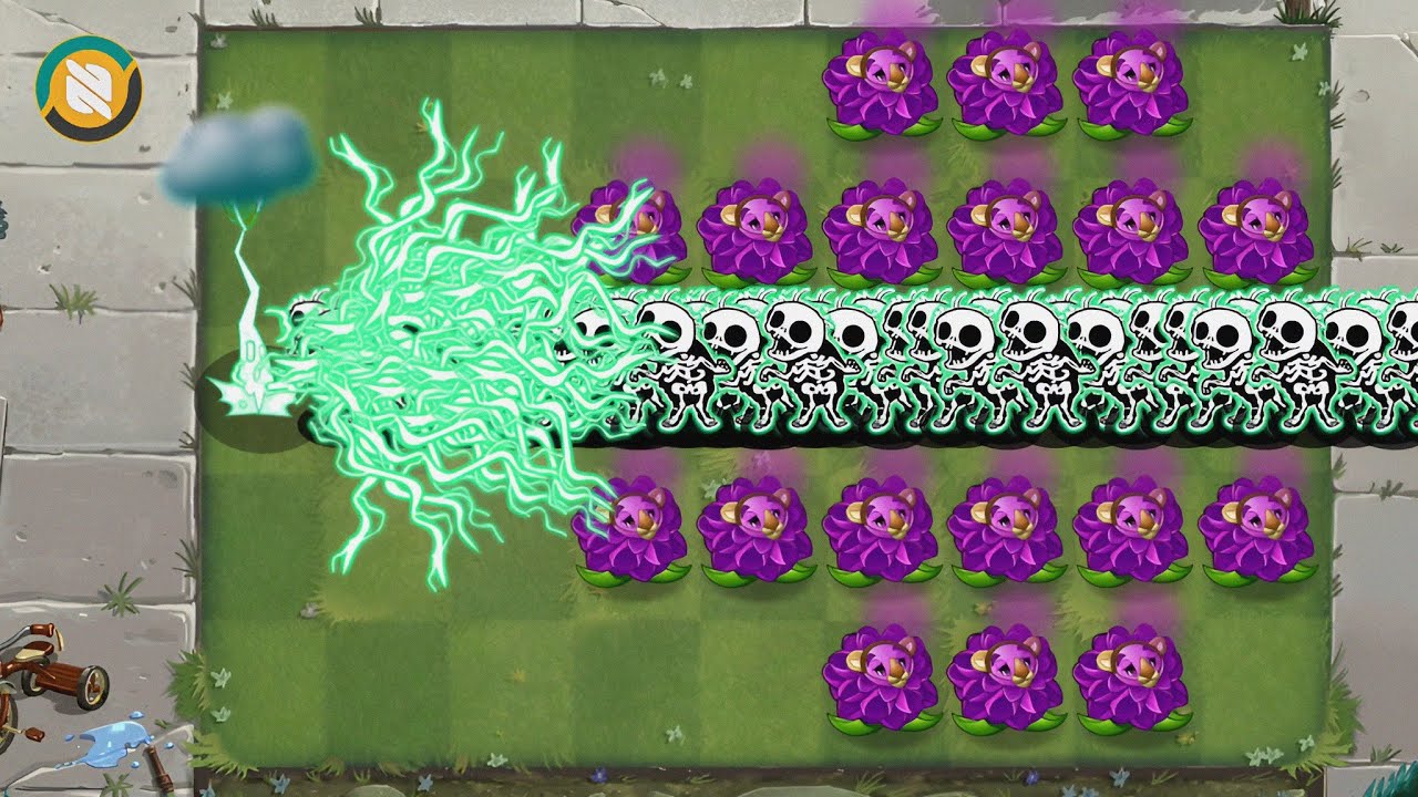 100 PLANT MAX LEVEL Vs 150 Impfinity Clone Zombie !! Plants Vs Zombies ...