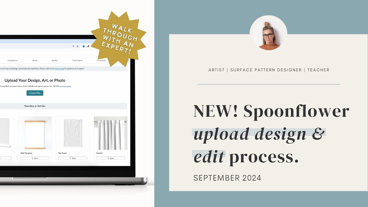 Spoonflower's New Upload & Edit Process: COMPLETE WALKTHROUGH for ...