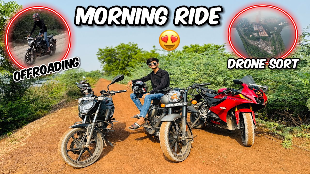 Morning Ride Me Nikal Gye 😍 Maroda Dum Drone Sort 🥰 - YouTube