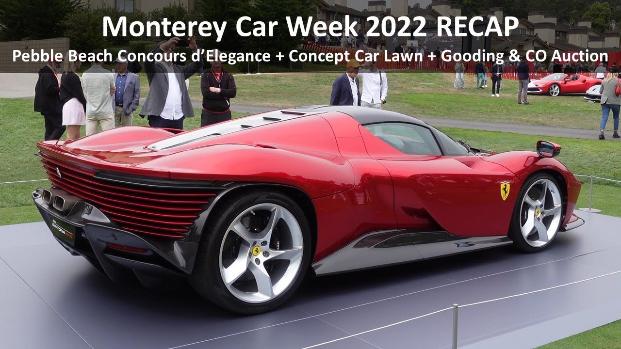 Pebble Beach Concours d'Elegance Monterey Car Week Concept Car Lawn ...