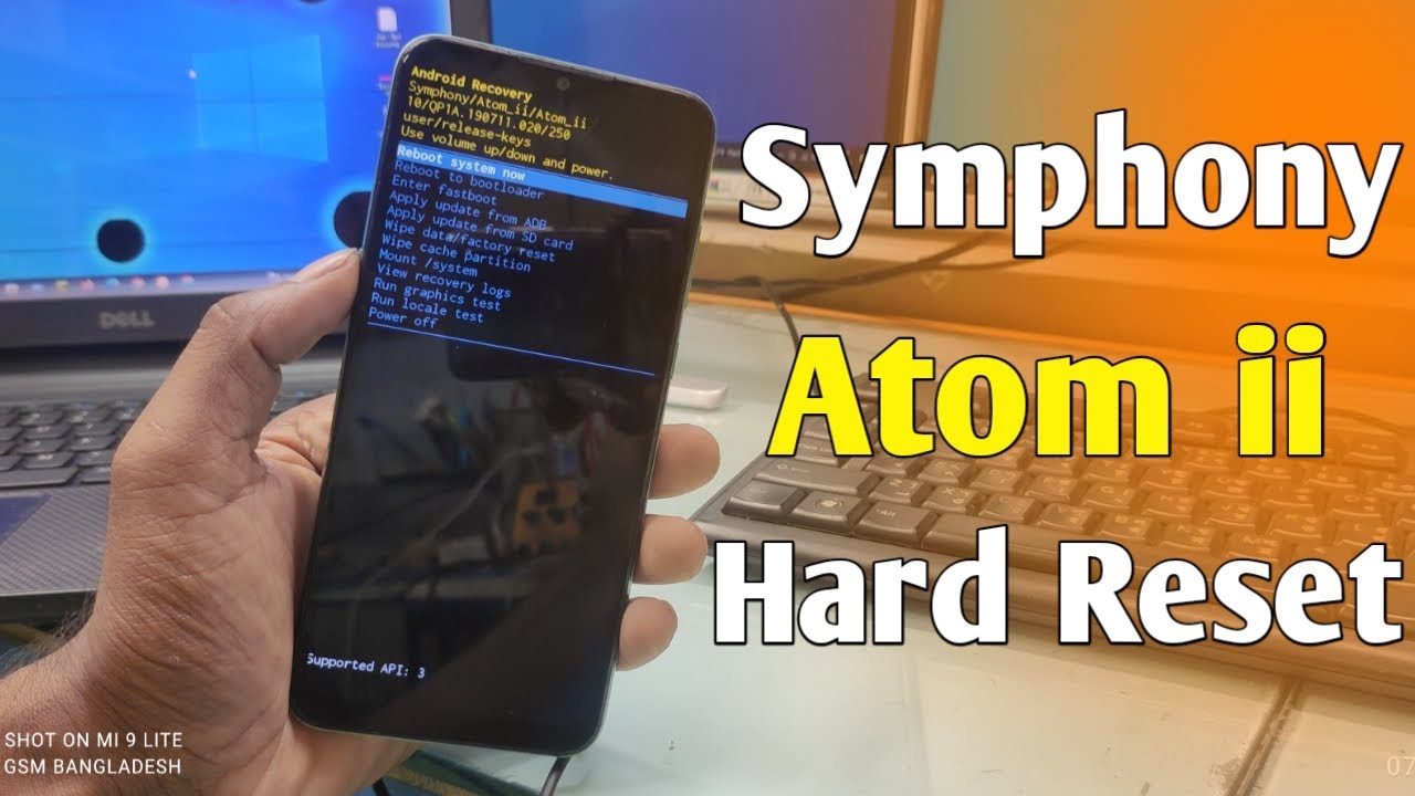 NEW UPDATE ? Symphony Atom ii Hard Reset Without Pc || Gsm Bangladesh ...