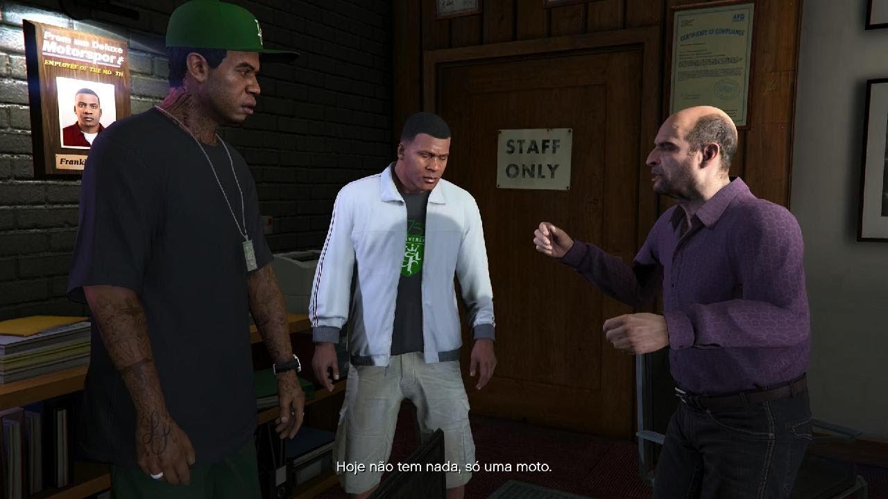 Grand Theft Auto V_Modo História_Franklin Clinton e Lamar Davies ...