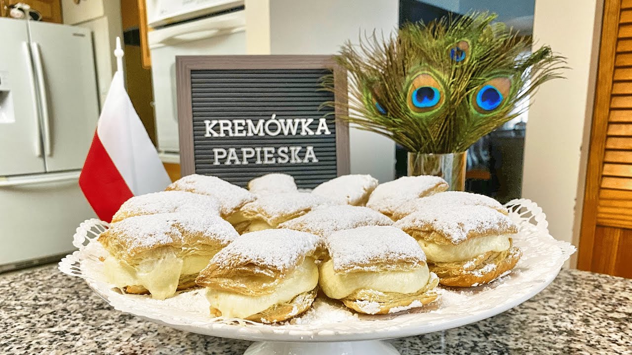 Kremówka Papieska - Papal Cream Cake - YouTube