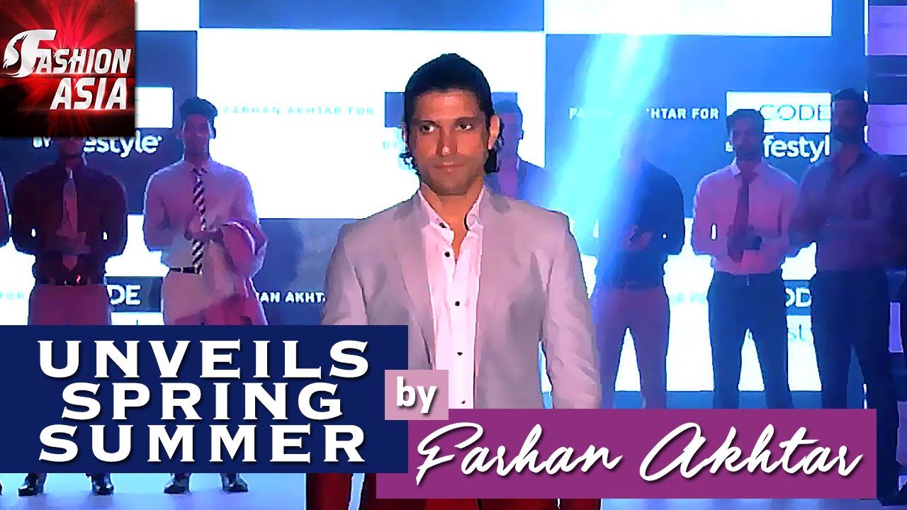 Farhan Akhtar Unveils Code By Lifestyle's Spring Summer Collection ...