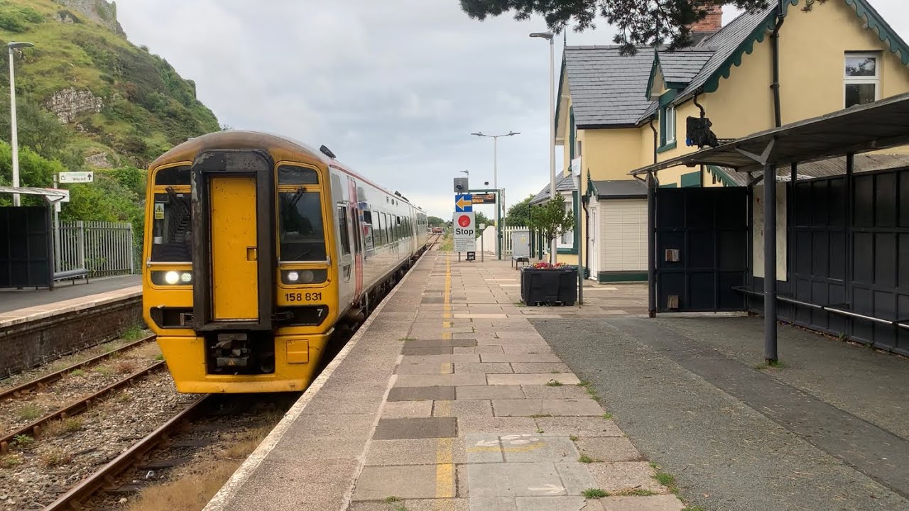 Class 158 Sprinter | 158831 | Transport for Wales - TfW | Harlech | 28 ...
