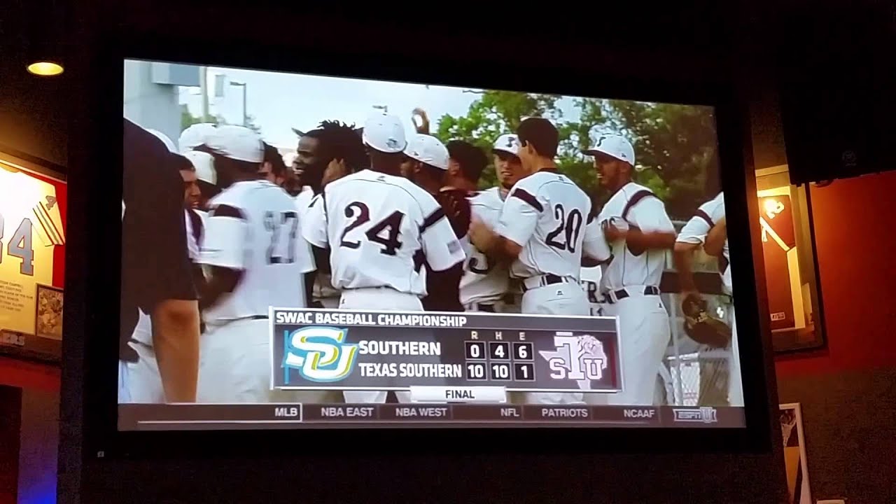 Tsu vs Su 2015 swac baseball championship - YouTube