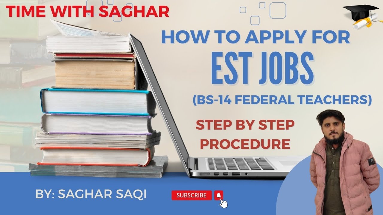 How to apply for EST Jobs #school #job - YouTube
