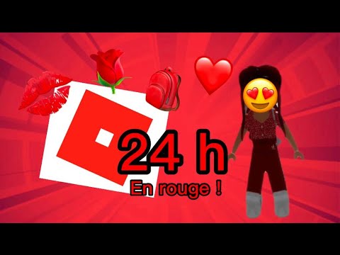 24H EN ROUGE SUR ROBLOX BROOKHAVEN RP ! - YouTube