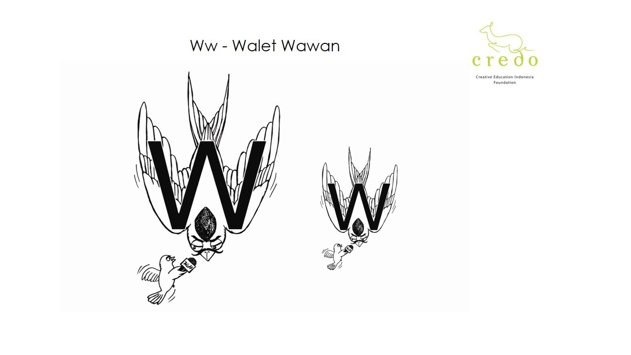 Kebun Huruf - 20 - Walet Wawan | Literasi | Credo - YouTube