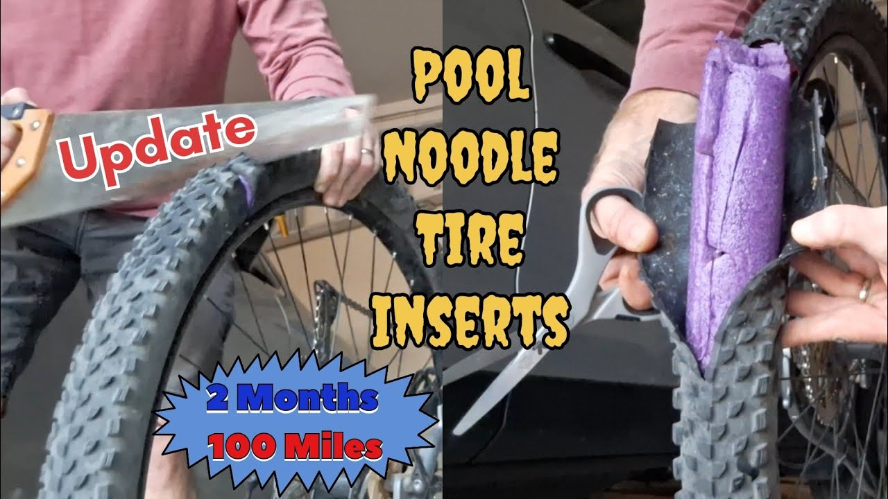 Pool Noodles: DIY Tire Inserts Update - YouTube