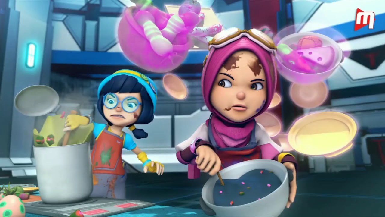TAPOPS Survival Test with Cooking by the Book | BoBoiBoy Galaxy - YouTube