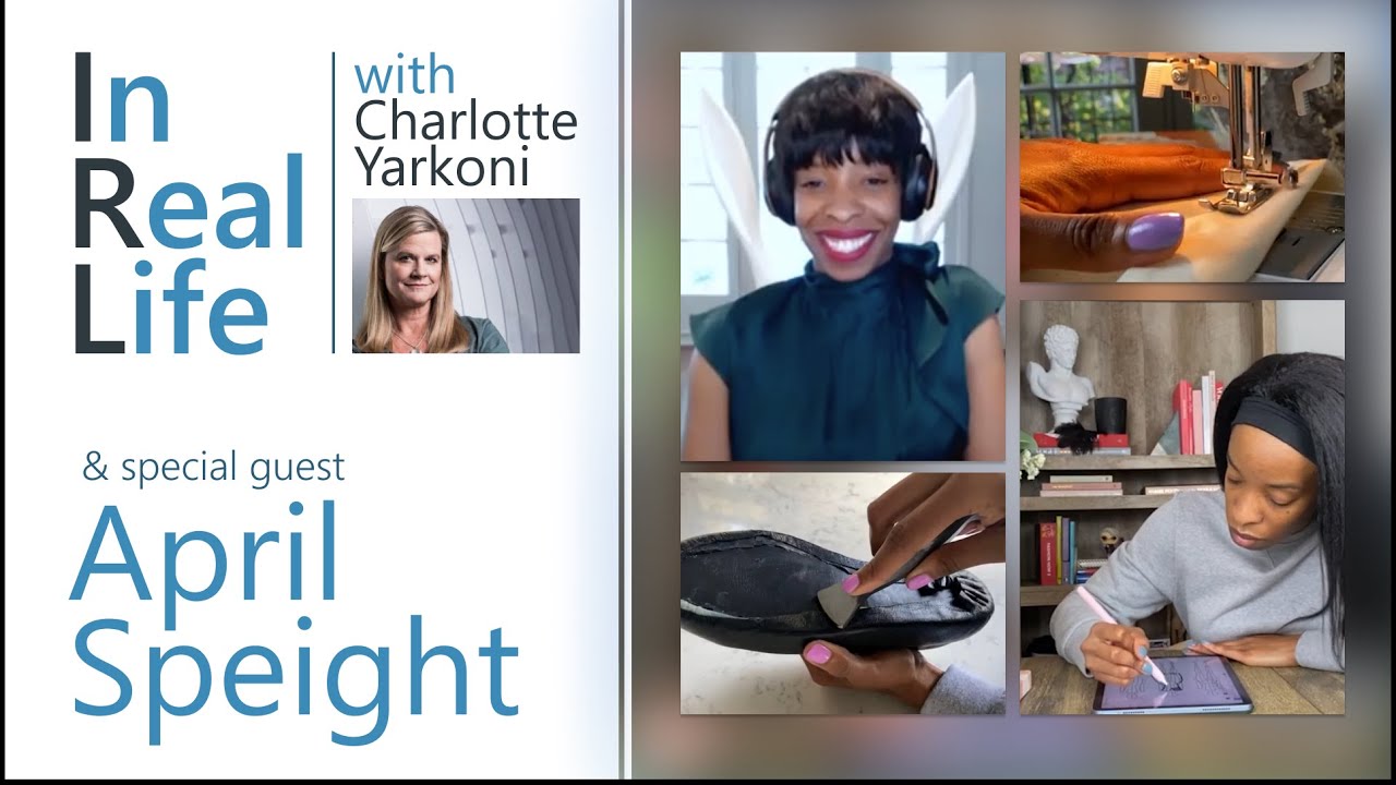 Fashion, footwear, and software with April Speight - YouTube