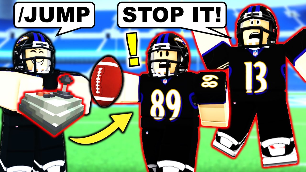 I Used ADMIN COMMANDS to MIND CONTROL My Friends in Ultimate Football ...