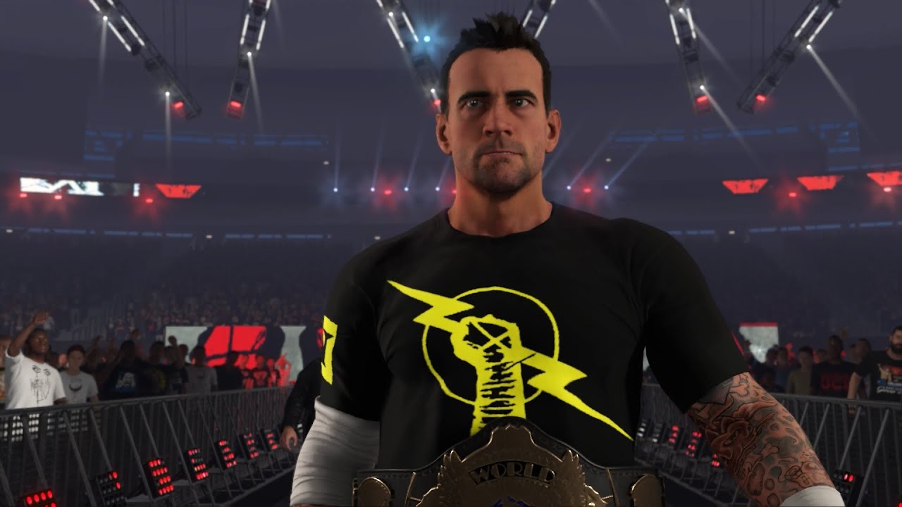 Legend Difficulty CM Punk Nexus Vs John Cena WWE Championship WWE 2K24 ...