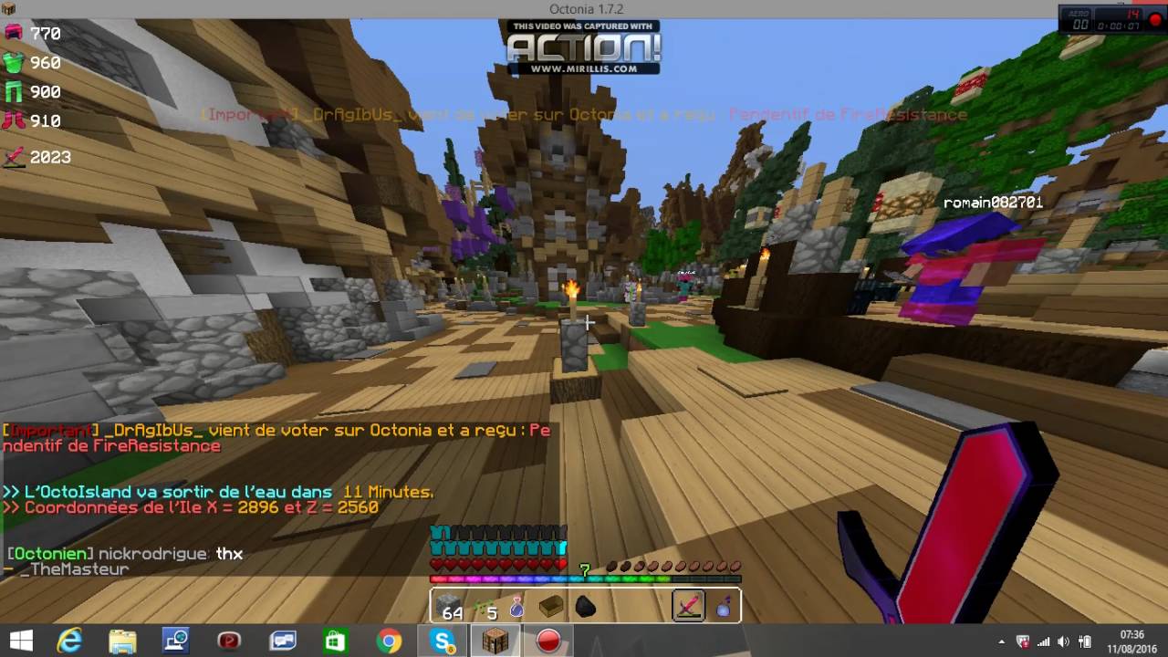 Octonia presentation+ presentation ingames + CONCOURS! - YouTube