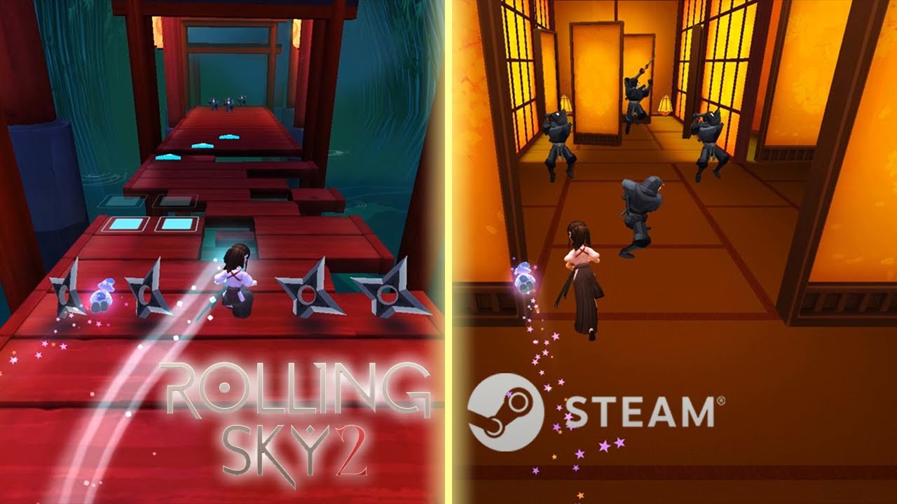 Rolling Sky 2 - Promotion on Steam - YouTube