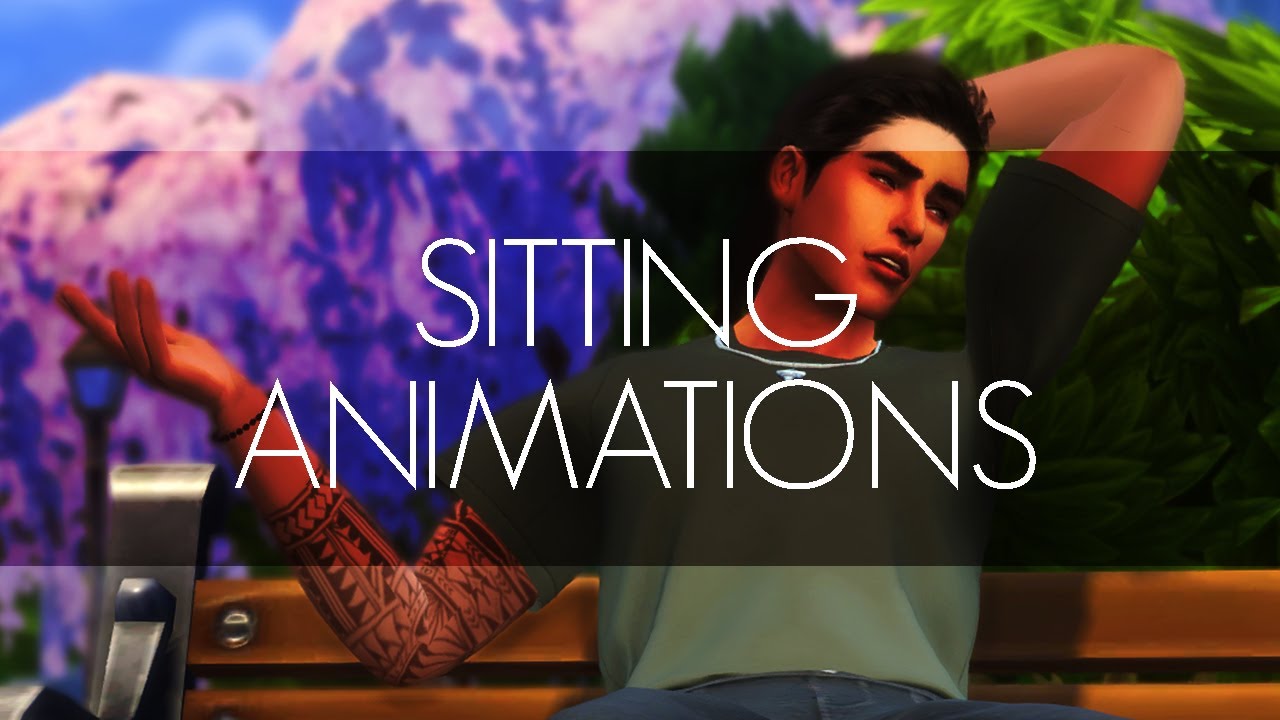 SITTING ANIMATION PACK (UPDATE 0.7) | Sims 4 Animation (Download) - YouTube