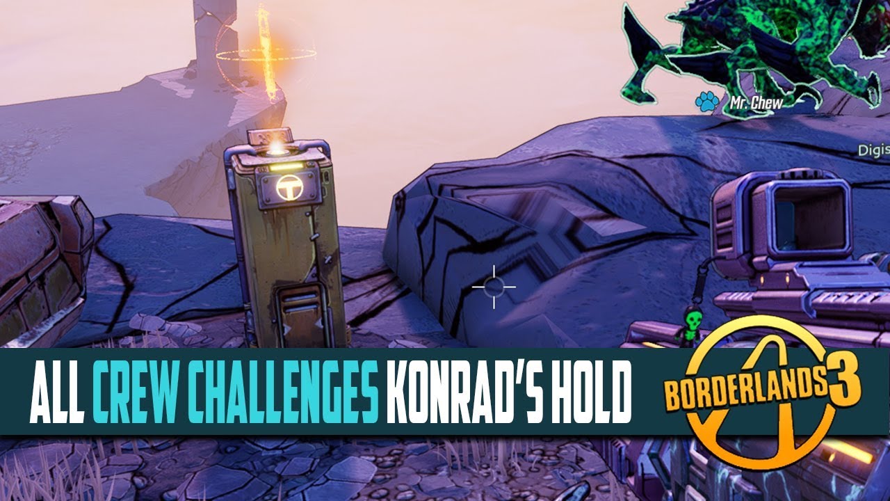 Borderlands 3 Konrad's Hold All Crew Challenges - YouTube