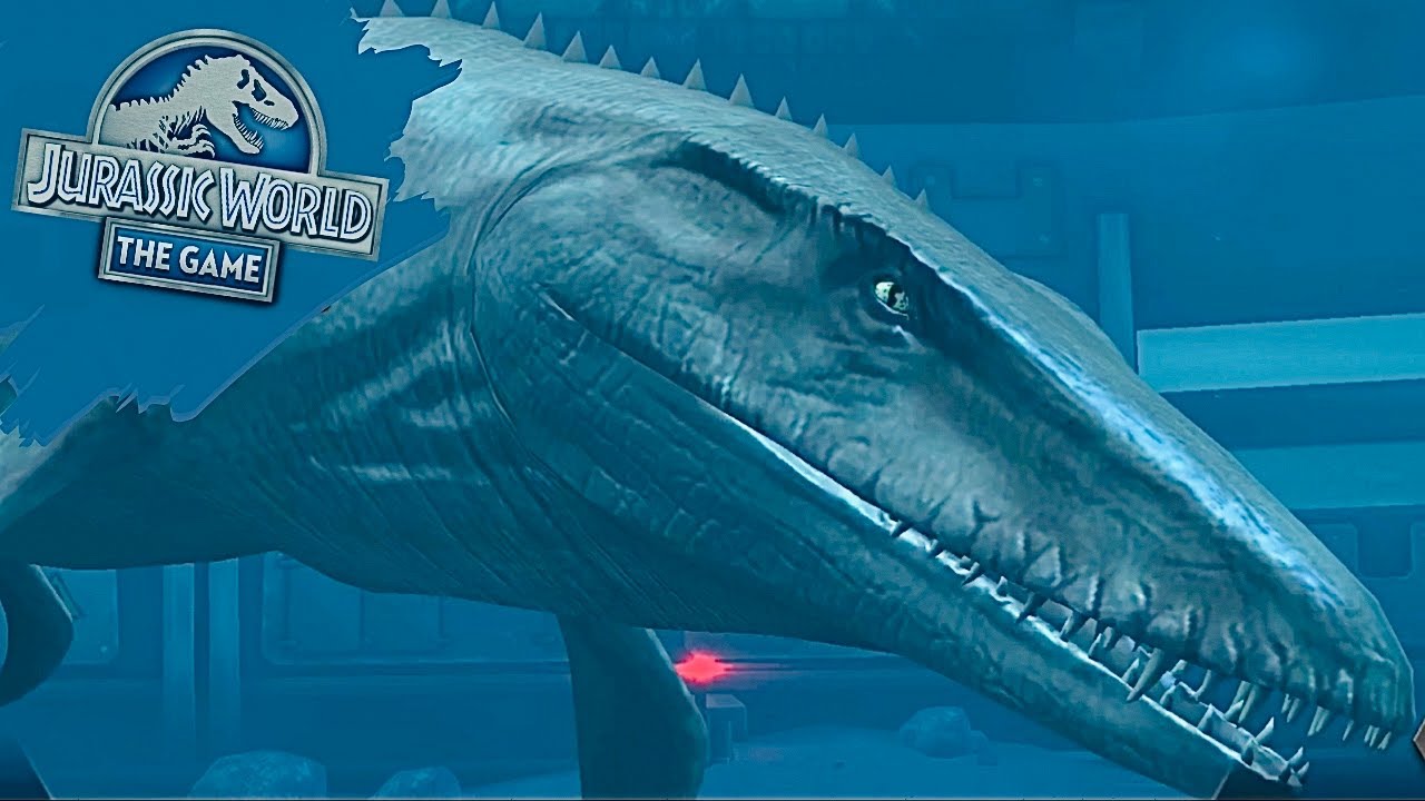 MOSASAURUS Attack !! Mode Monster In The Deep Gameplay | Jurassic World ...